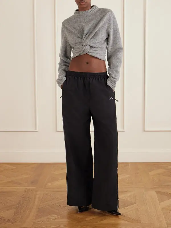 Balenciaga Cotton-blend Shell Pants