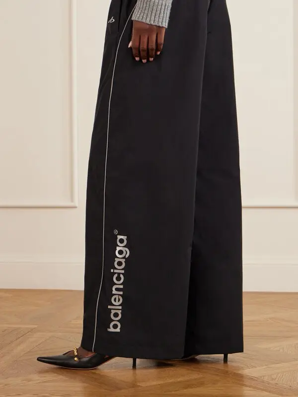 Balenciaga Cotton-blend Shell Pants