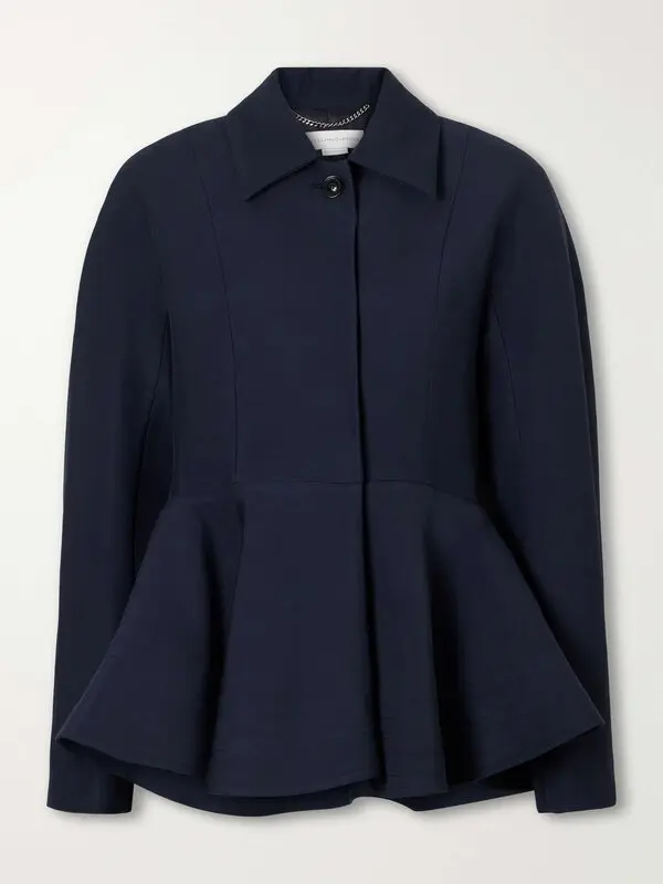 Stella McCartney Crepe Peplum Jacket