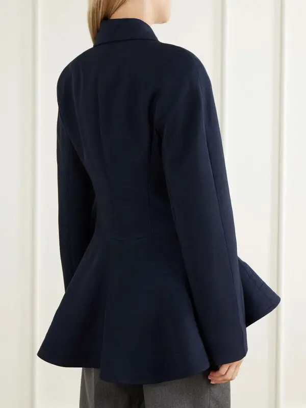 Stella McCartney Crepe Peplum Jacket
