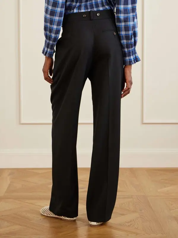 DÔEN Olivia Poplin Wide-leg Pants