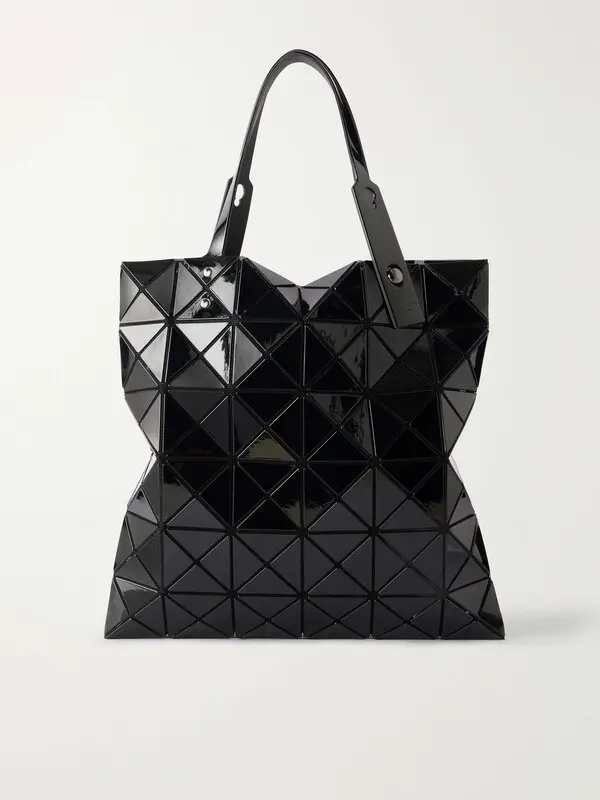 Issey Miyake Lucent Glossed Tote - Black