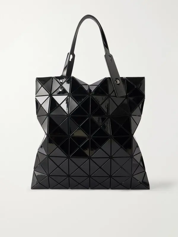 Issey Miyake Lucent Glossed Tote - Black