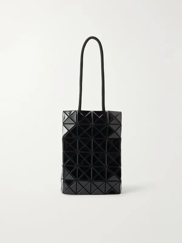 Issey Miyake Wring Glossed Crossbody Bag - Black