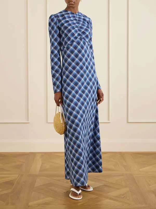 DÔEN Begonia Printed Organic Cotton Maxi Dress