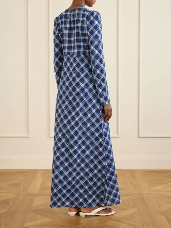 DÔEN Begonia Printed Organic Cotton Maxi Dress