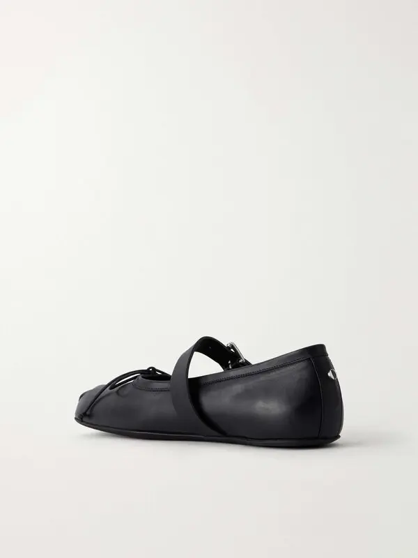 ANN DEMEULEMEESTER Zoey Leather Ballet Flats