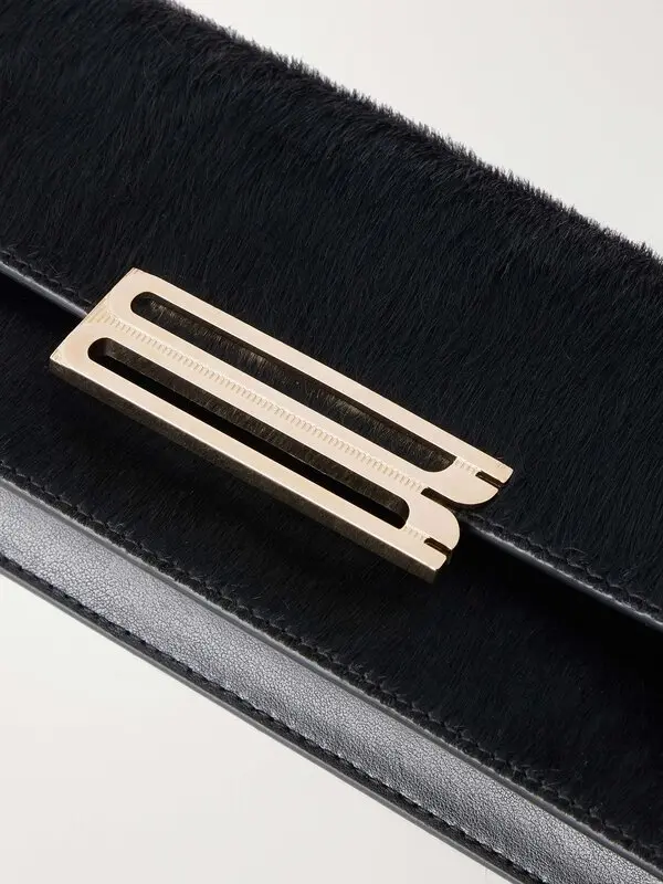 Victoria Beckham Dorian East-west Calf Hair Clutch
