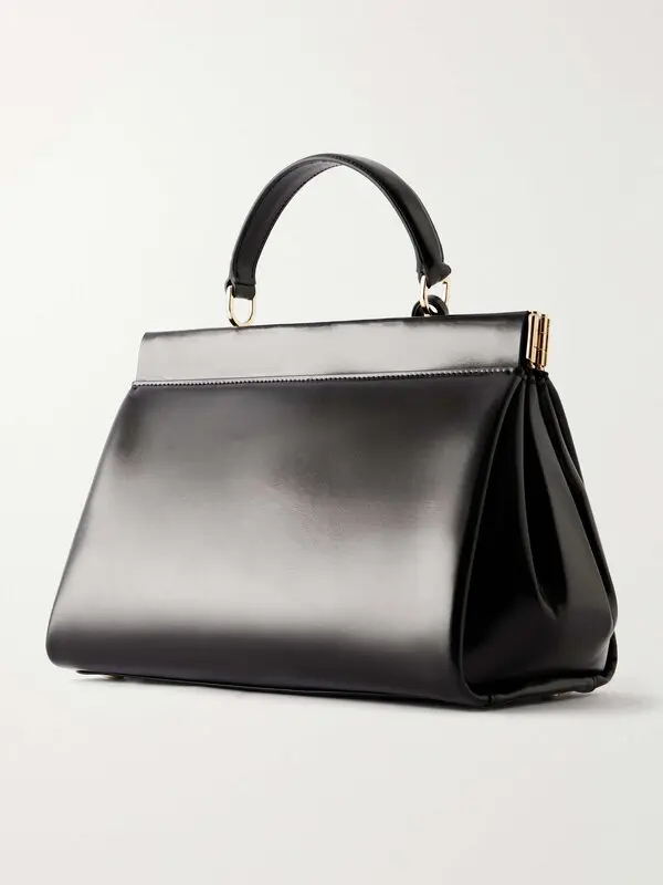 Victoria Beckham Sloane Frame Leather Tote