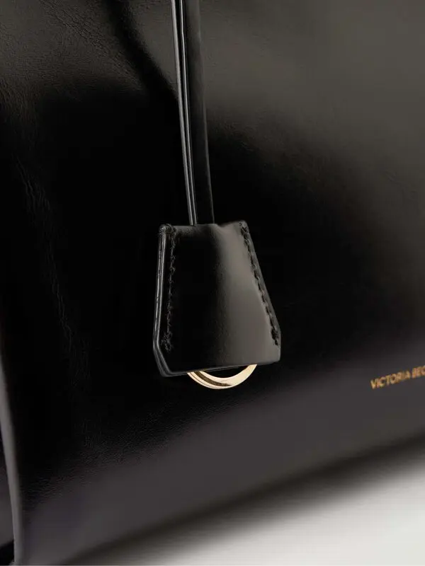 Victoria Beckham Sloane Frame Leather Tote