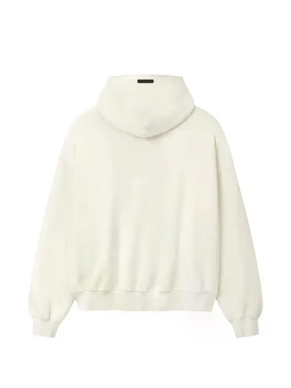 ESSENTIALS Logo-print Pouch-pocket Hoodie