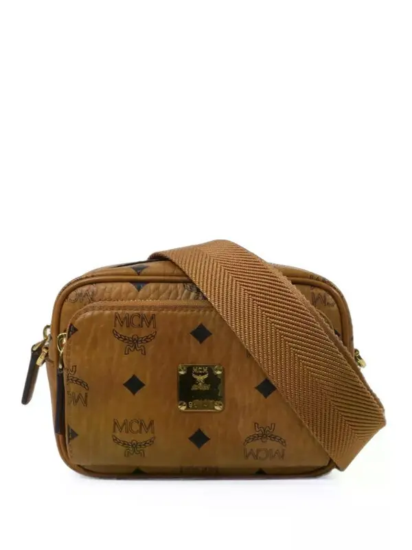 Mcm Visetos Aren Crossbody Bag