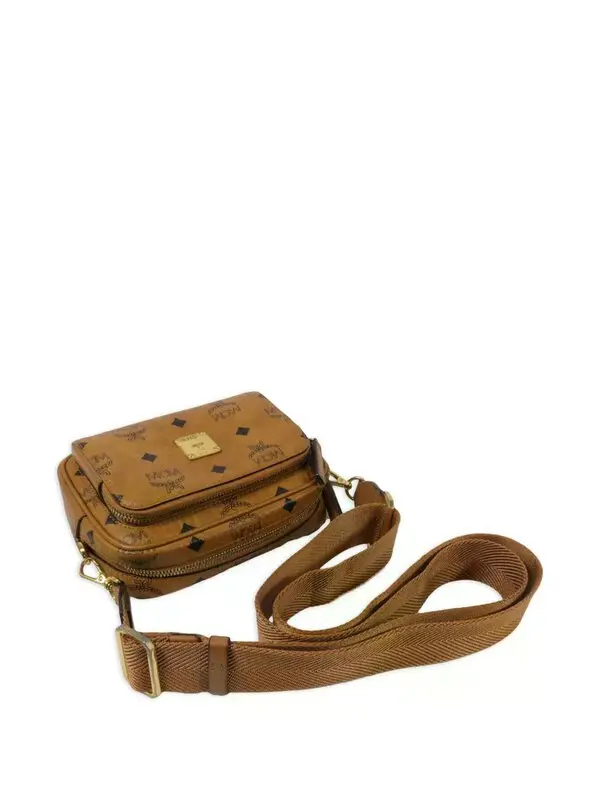 Mcm Visetos Aren Crossbody Bag
