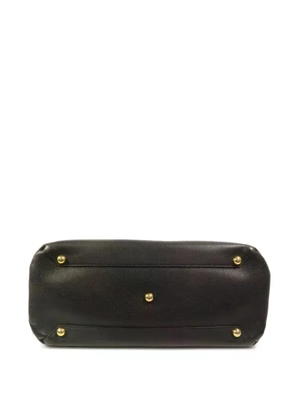 Burberry Banner Calf Leather Shoulder Bag