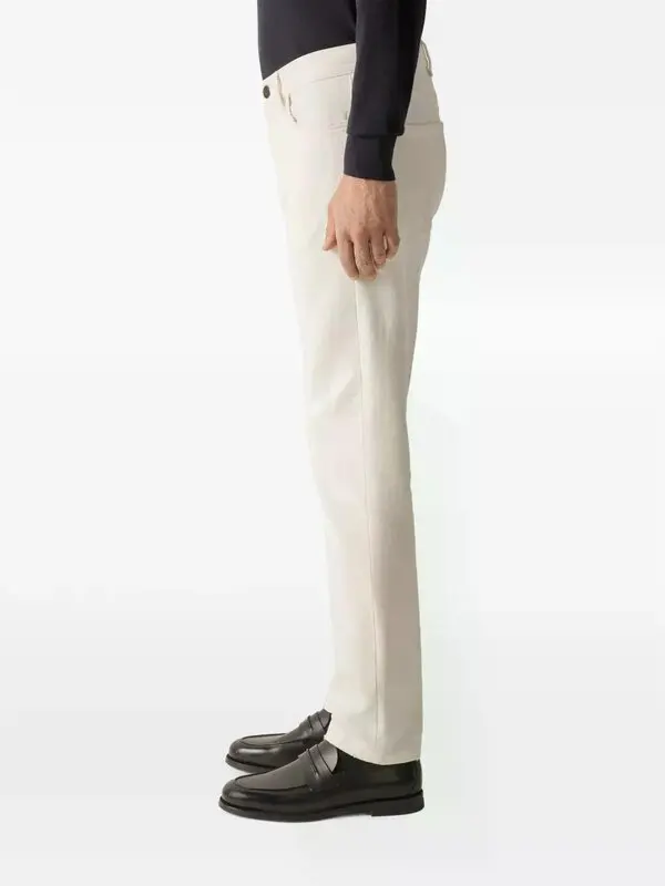 Zegna Cotton Roccia Jeans - White