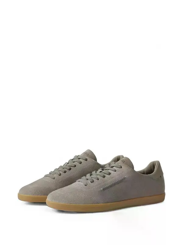 Zegna 232 Suede Sneakers - Grey