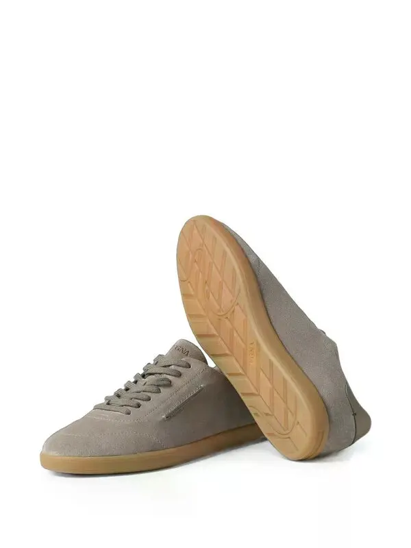 Zegna 232 Suede Sneakers - Grey