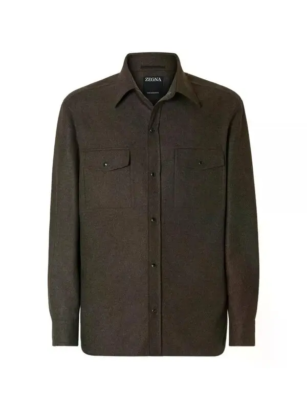 Zegna Oasi Cashmere Overshirt