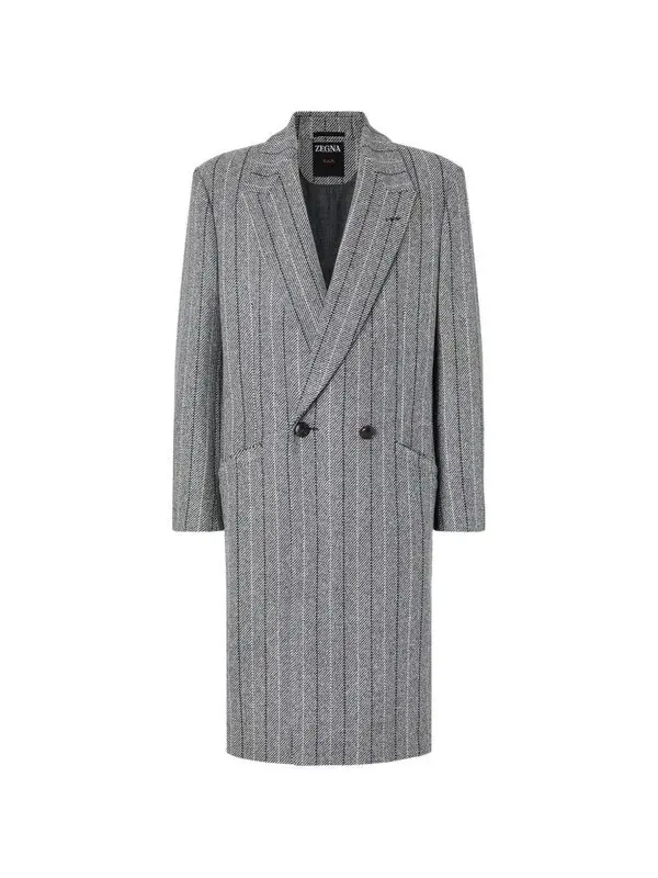 Zegna Trofeo Selection Wool Overcoat