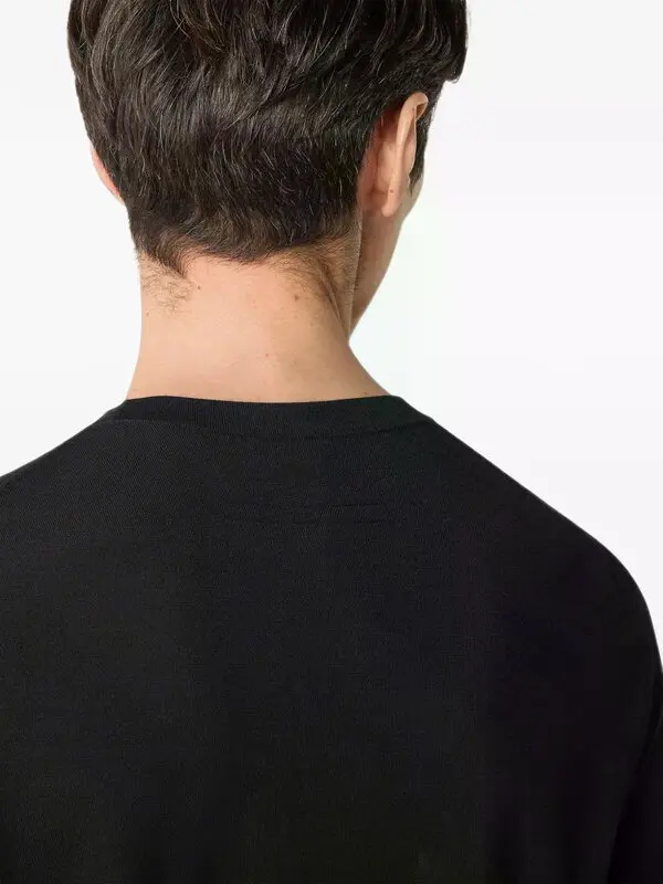 Zegna Trofeo 15milmil15 Wool Crewneck Sweater - Black