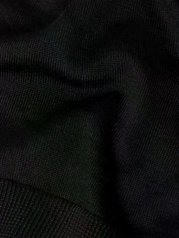 Zegna Trofeo 15milmil15 Wool Crewneck Sweater - Black