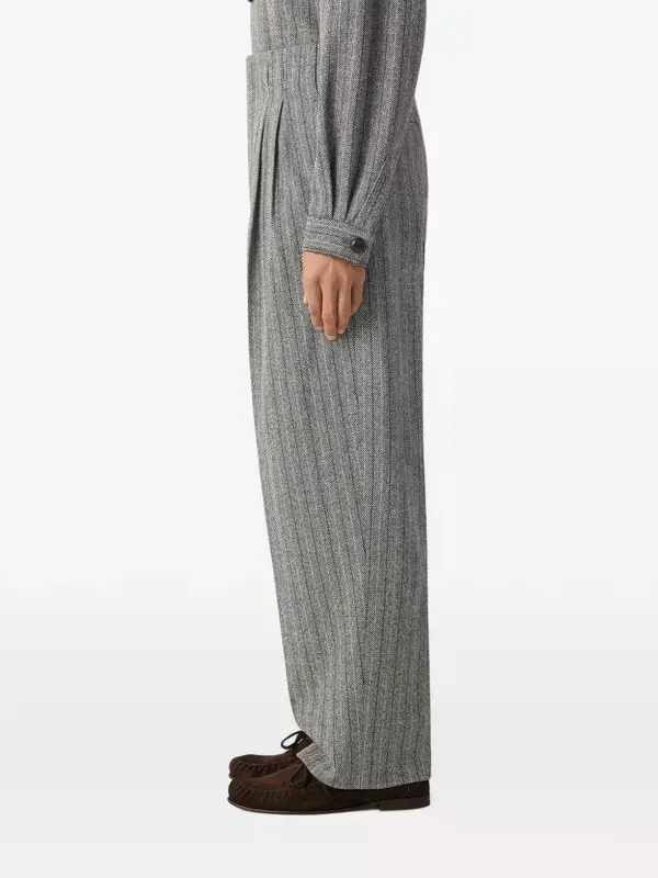 Zegna Trofeo Selection Pinstripe Trousers