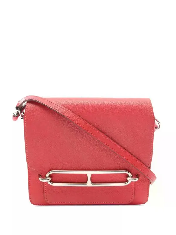 Hermès 2017 Mini Evercolor Sac Roulis 18 Crossbody Bag