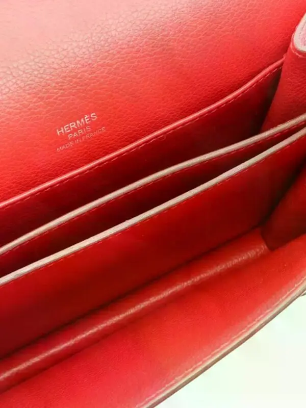 Hermès 2017 Mini Evercolor Sac Roulis 18 Crossbody Bag