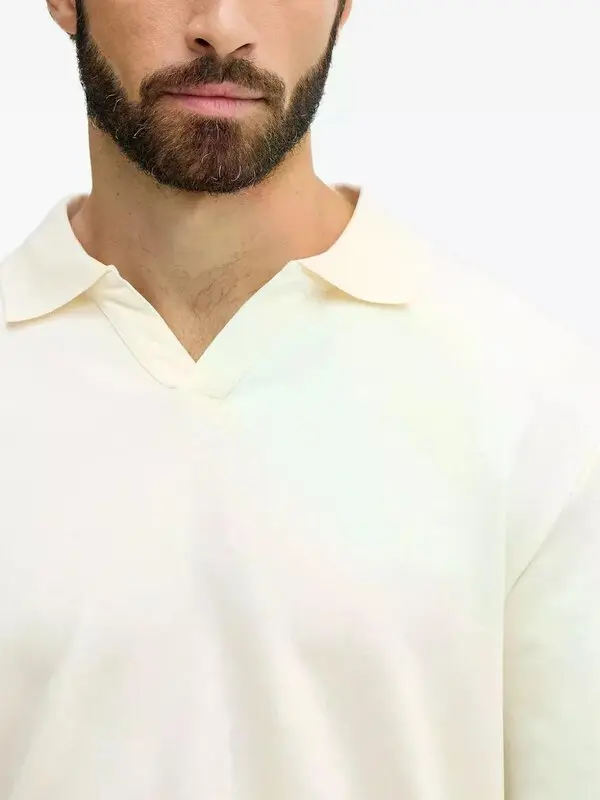 Lindbergh Long-sleeve Polo-collar Sweatshirt