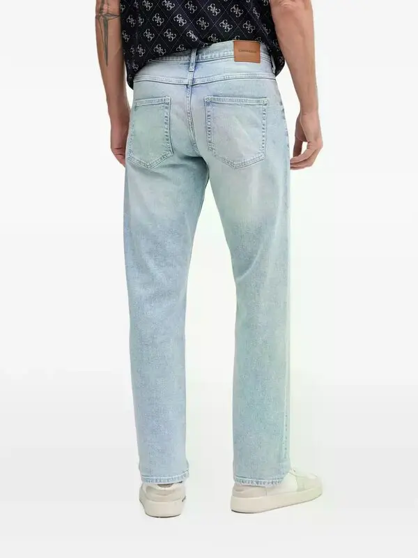 LINDBERGH Faded Straight-leg Jeans