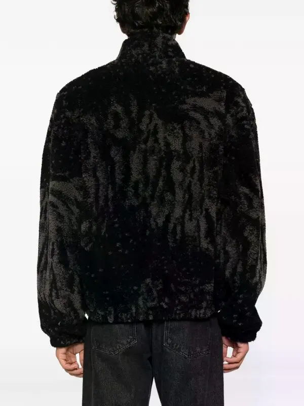 ROA Fleece-texture Zip-up Jacket