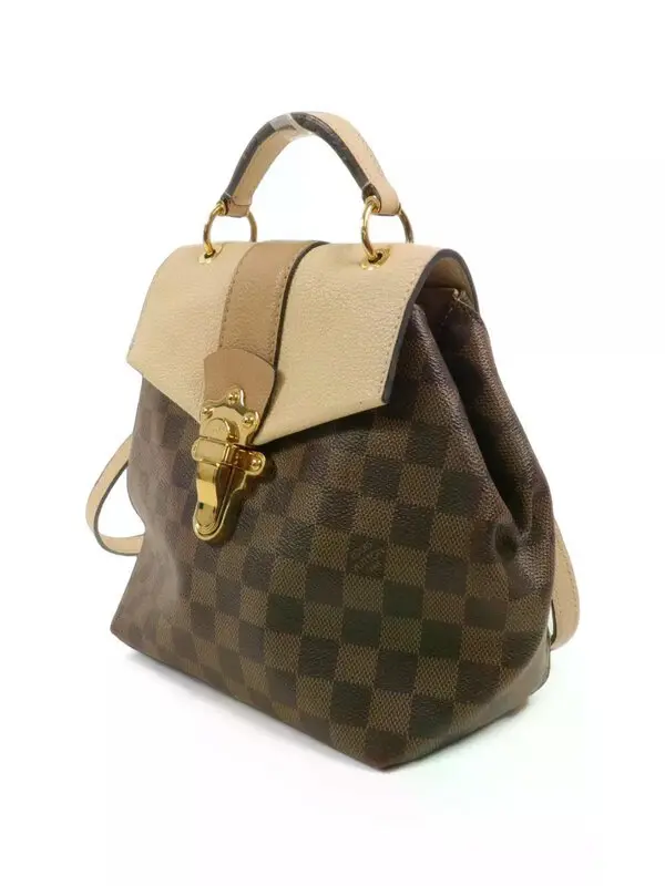 LOUIS VUITTON Clapton Damier Backpack - Brown