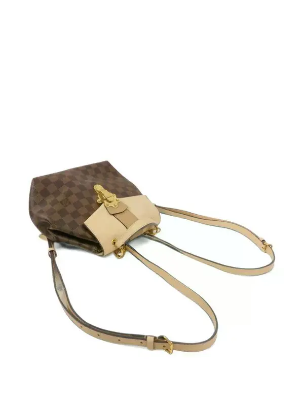LOUIS VUITTON Clapton Damier Backpack - Brown