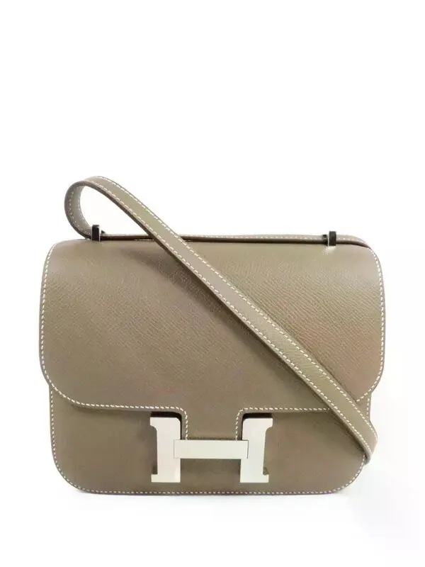 Hermès Mini Constance Shoulder Bag - Neutrals