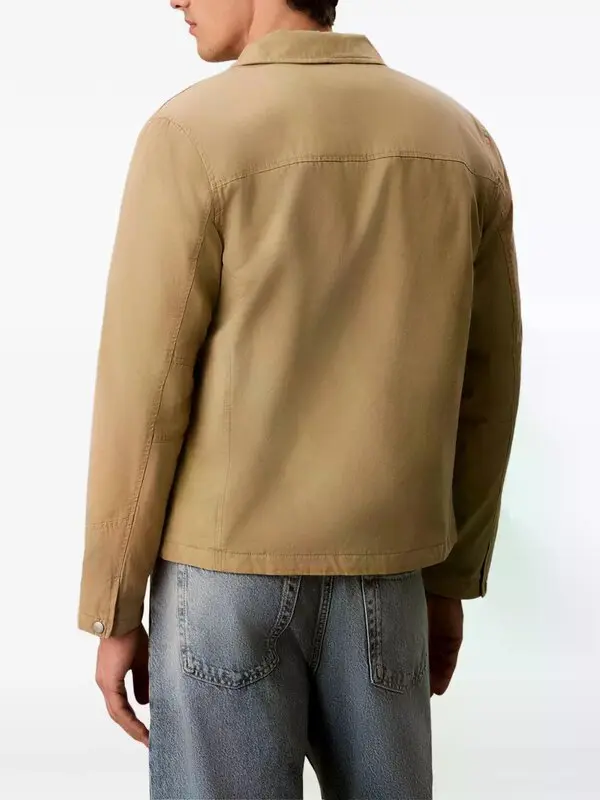 Calvin Klein Logo-patch Zip-up Jacket
