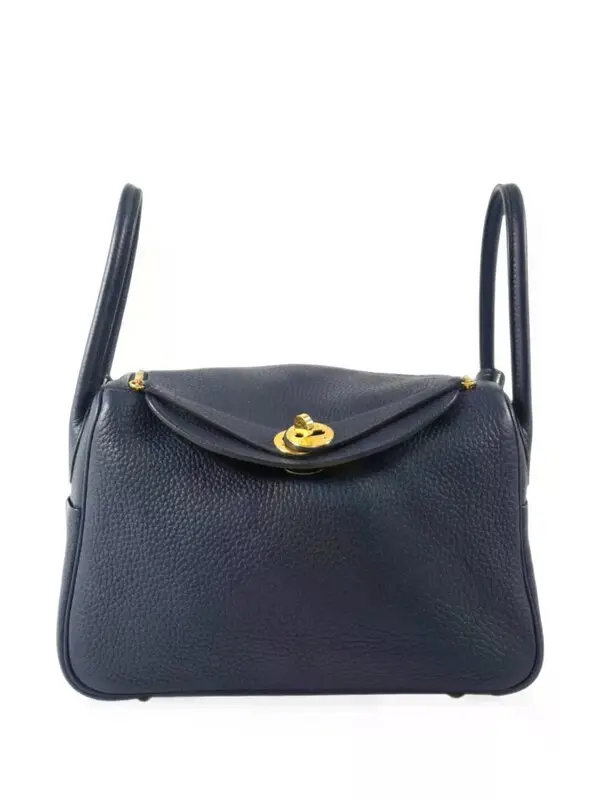 Hermès 2020 26 Lindy Two-way Shoulder Bag - Blue
