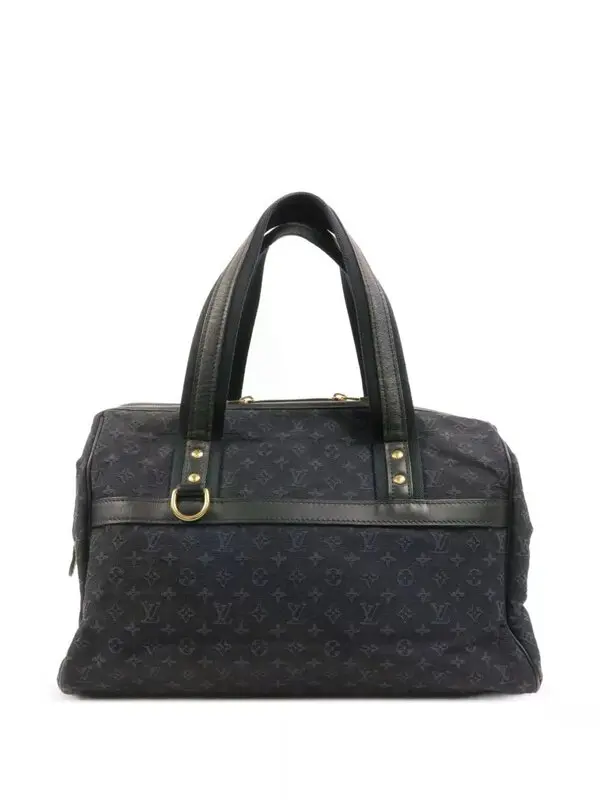 LOUIS VUITTON Mini Gm Josephine Monogram Lin Tote Bag - Blue