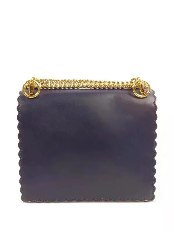 Fendi Small Kan I Scalloped-edge Shoulder Bag