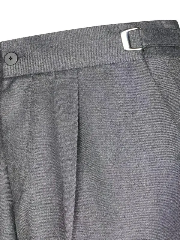 CELLAR DOOR Pleated Side-adjuster Trousers