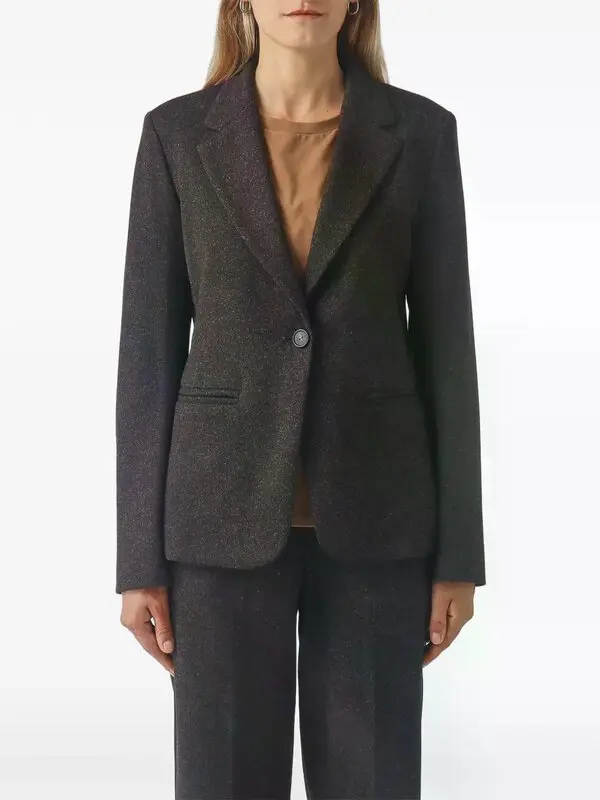 Max Mara Single-breasted Notched-lapels Blazer