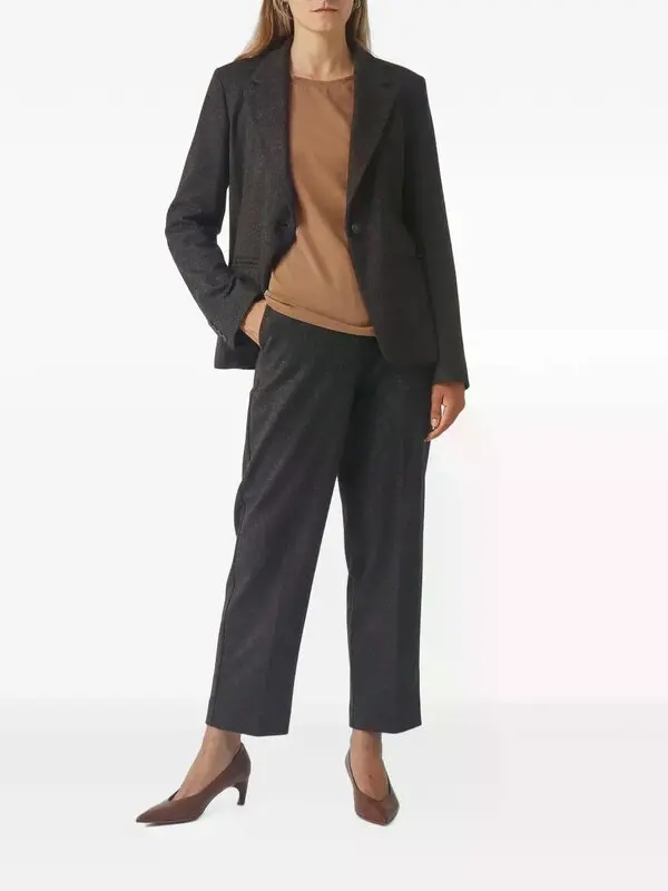 Max Mara Single-breasted Notched-lapels Blazer