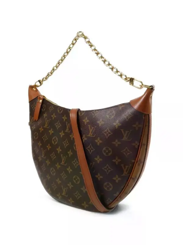 LOUIS VUITTON Monogram Reverse Loop Shoulder Bag