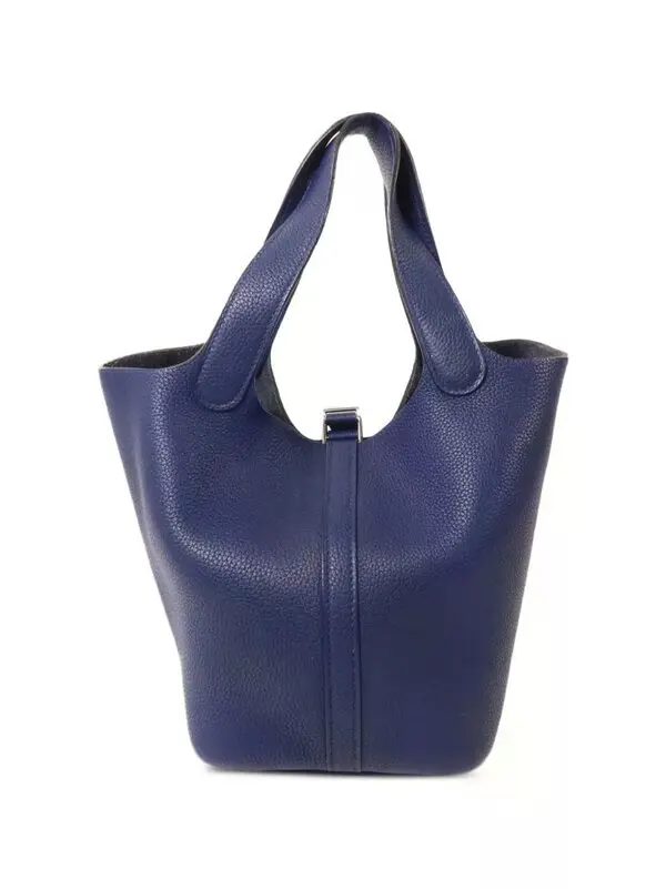 Hermès Pm Picotin Tote Bag - Blue