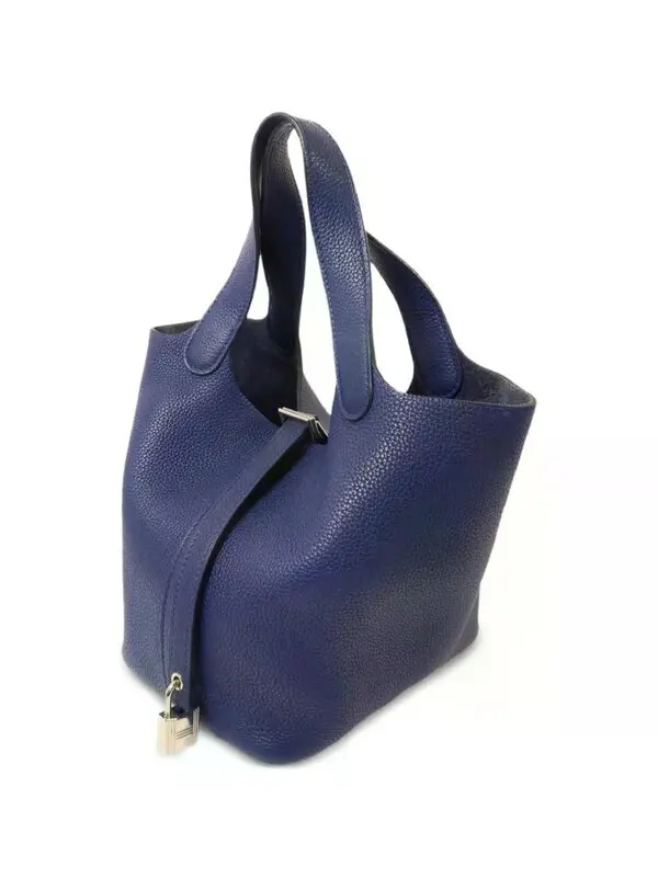Hermès Pm Picotin Tote Bag - Blue