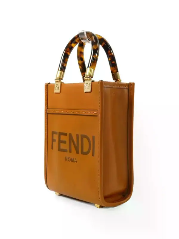 Fendi Sunshine Leather Mini Bag