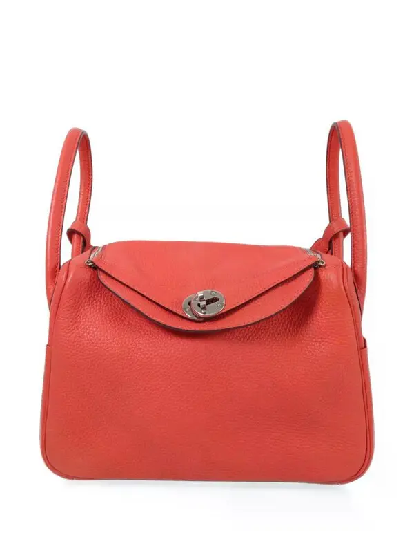 Hermès 2018 26 Lindy Shoulder Bag - Red