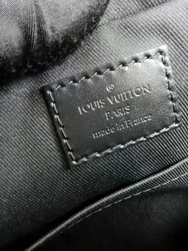 LOUIS VUITTON Trio Messenger Monogram Eclipse Clutch Bag
