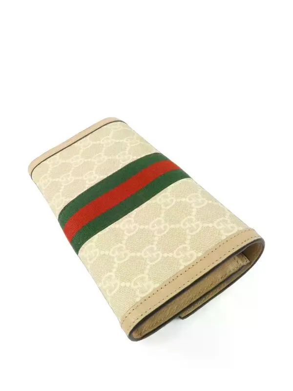 Gucci Ophidia Gg Supreme Long Wallet