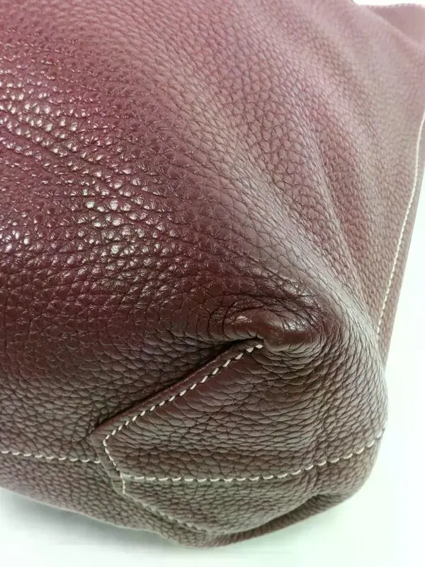 Hermès Double Sens Clemence Leather Tote Bag - Brown