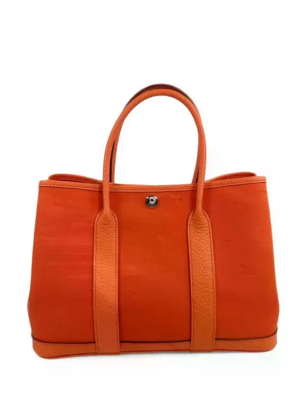 Hermès 2016 Tpm Garden Party Tote Bag - Orange